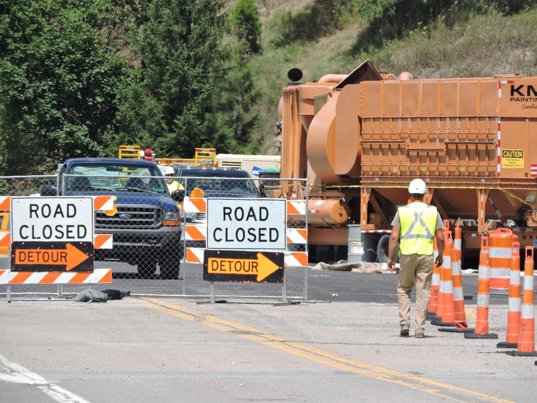 Spruced Up And Ready For Traffic: Spruce Street Bridge Over I-470 Set ...